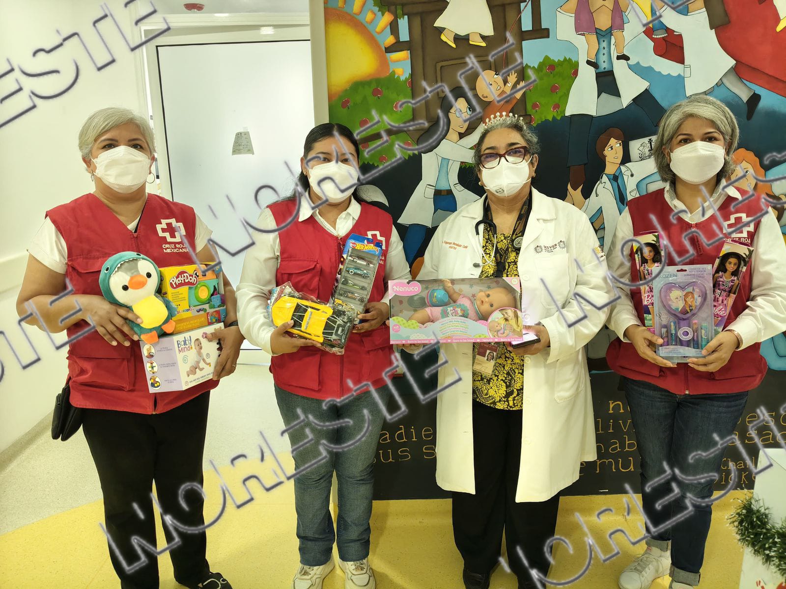 Cruz Roja Poza Rica lleva sonrisas a niñas y niños del Hospital ...